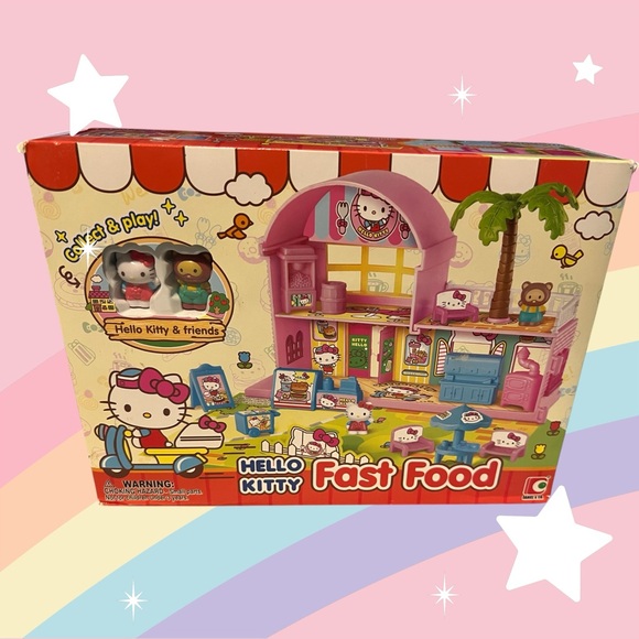 Hello Kitty | Toys | Hello Kitty Fast Food Playset | Poshmark